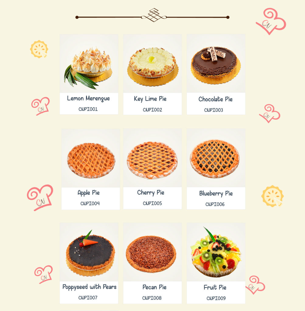 Pies | Chefnessbakery